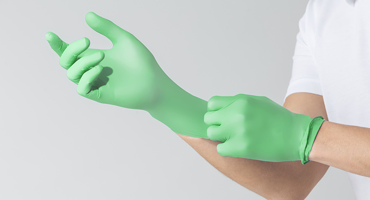 NITRILE MOISTURE GLOVES - S&S Glove