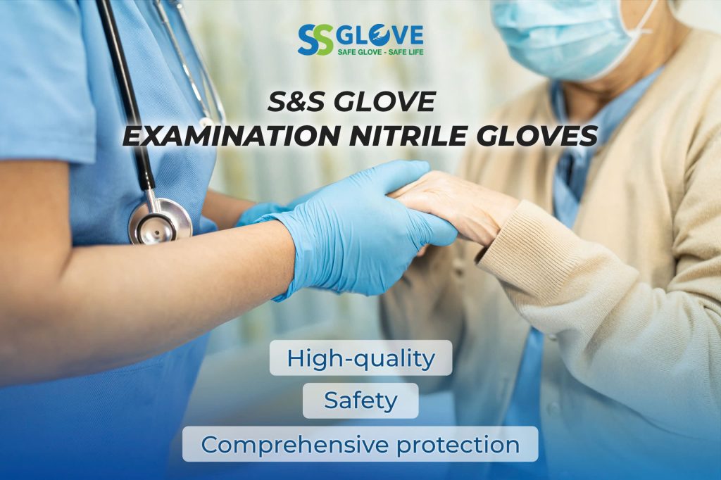NITRILE S&S GLOVE MEDICAL GLOVES: GENUINE - QUALITY - SAFE - S&S Glove